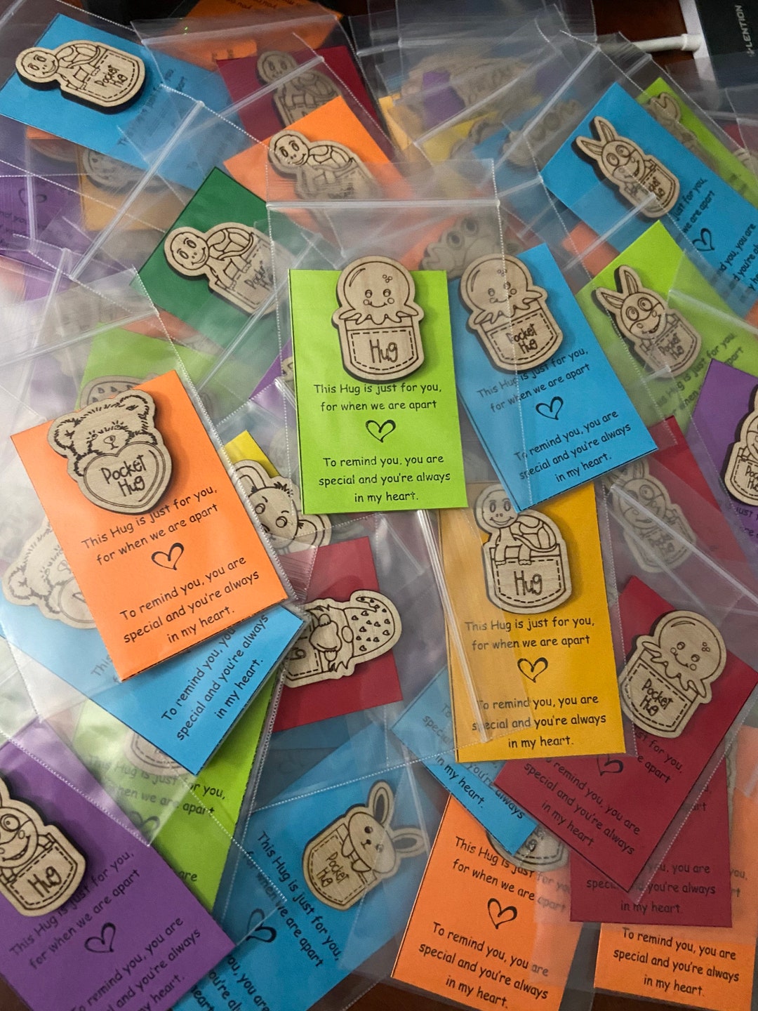 Pocket Hug Token Gift, Love Gifts for Family and Kids, Give a Hug, Hug ...