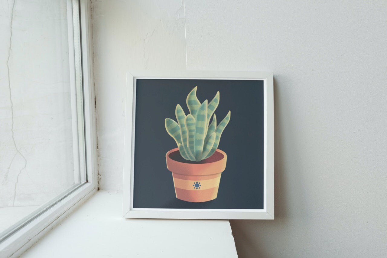 Set of 3 Printable House Plant Wall Art Wall Decor Set of 3 - Etsy