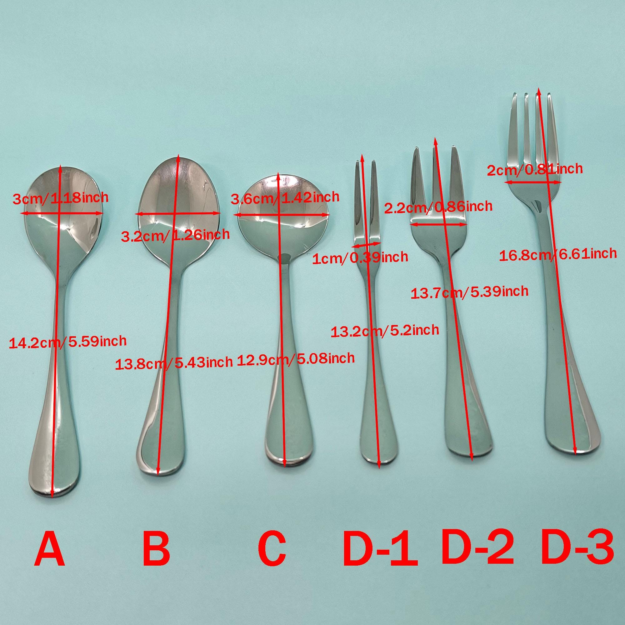 Personalized Stainless Steel Spoon,fork With Name or Text,customized ...