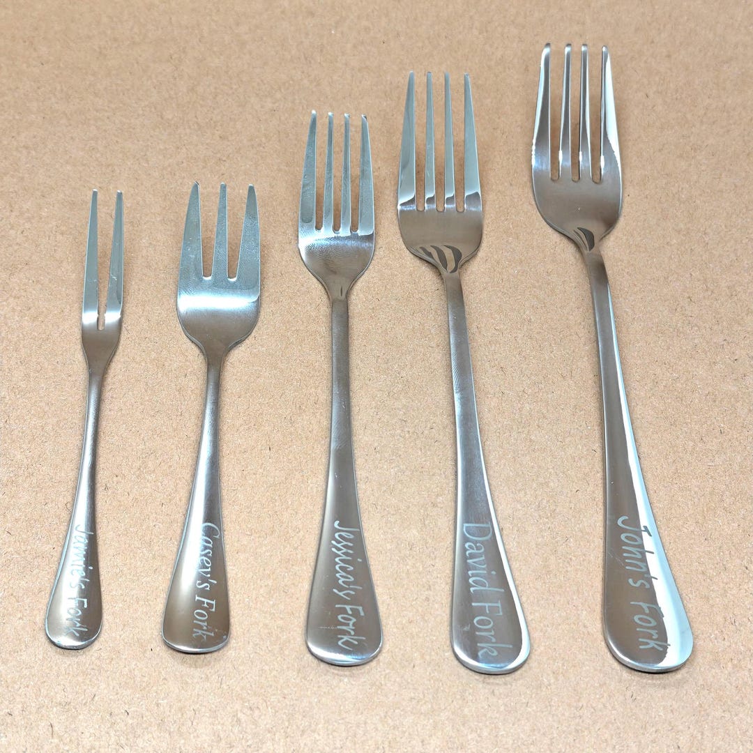 Personalized Fork,stainless Steel Custom Fork,customized Fork ...