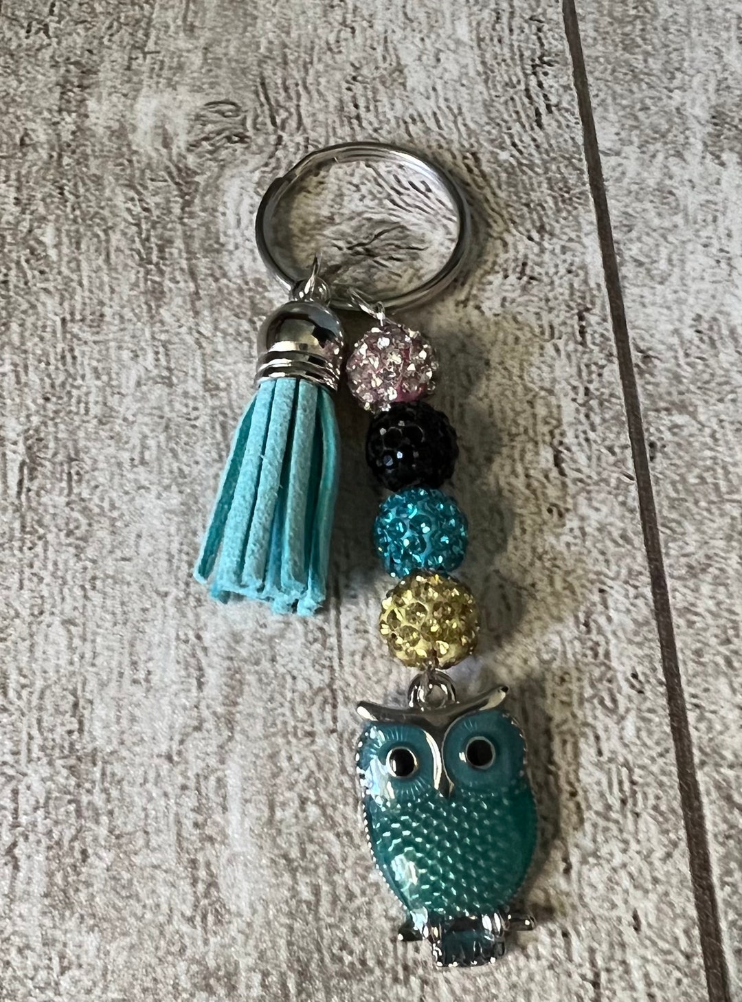 Owl Keychain - Etsy