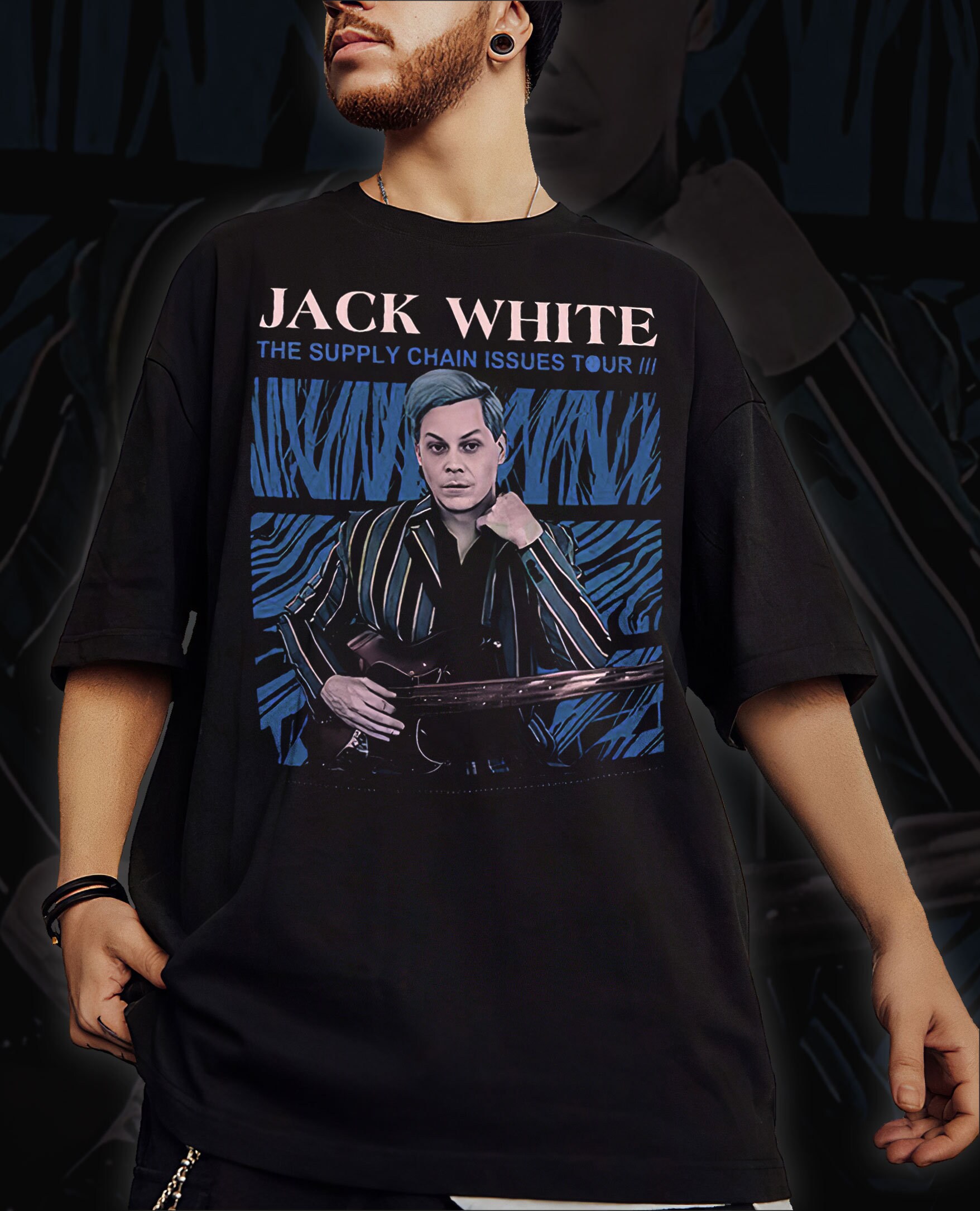 Jack White The Supply Chain Issues Tour 2022 Shirt sold by Reina | SKU ...