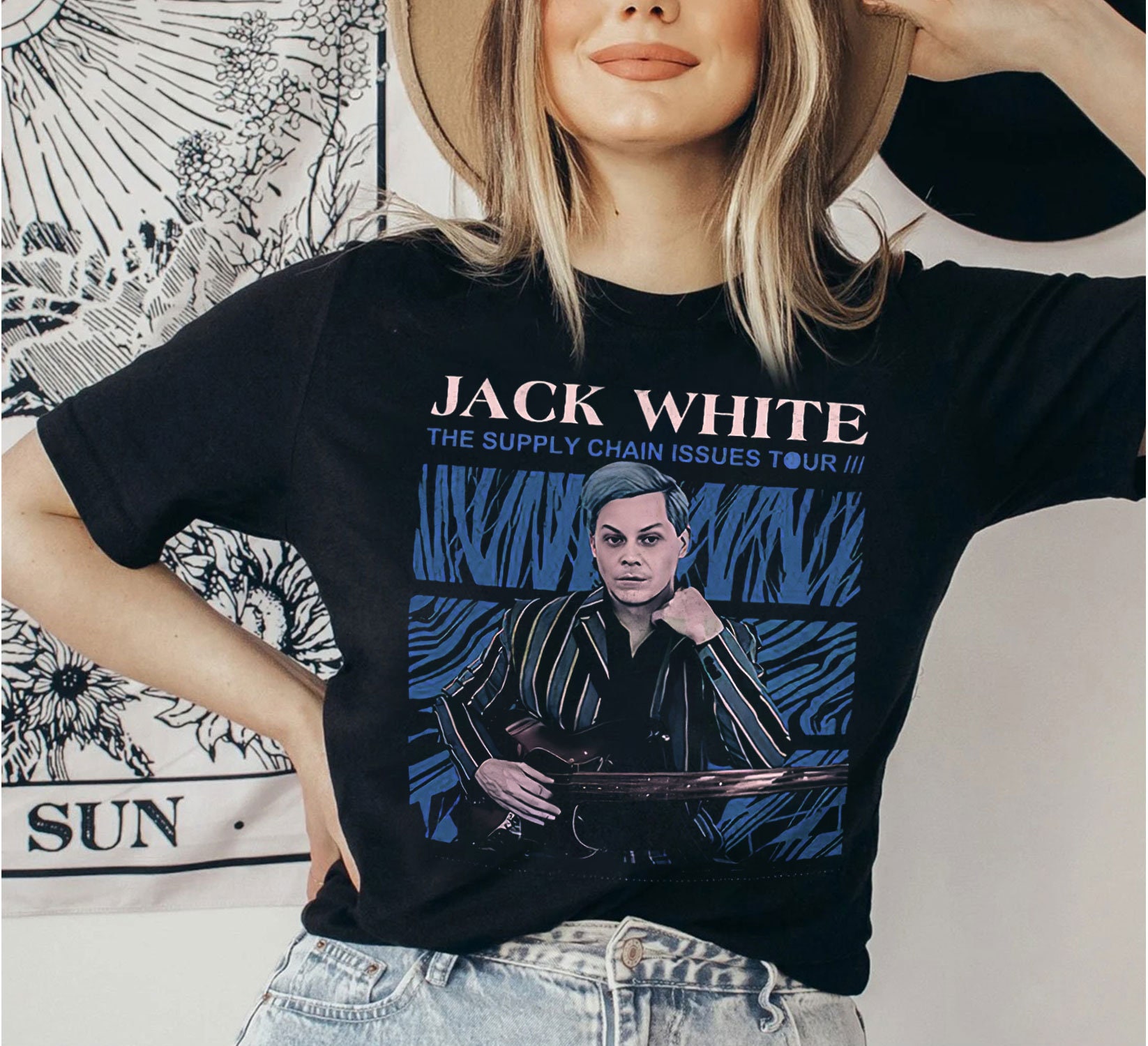 Jack White The Supply Chain Issues Tour 2022 Shirt sold by Reina | SKU ...