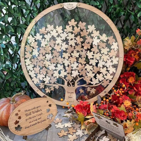 Tree Guest Book - Etsy