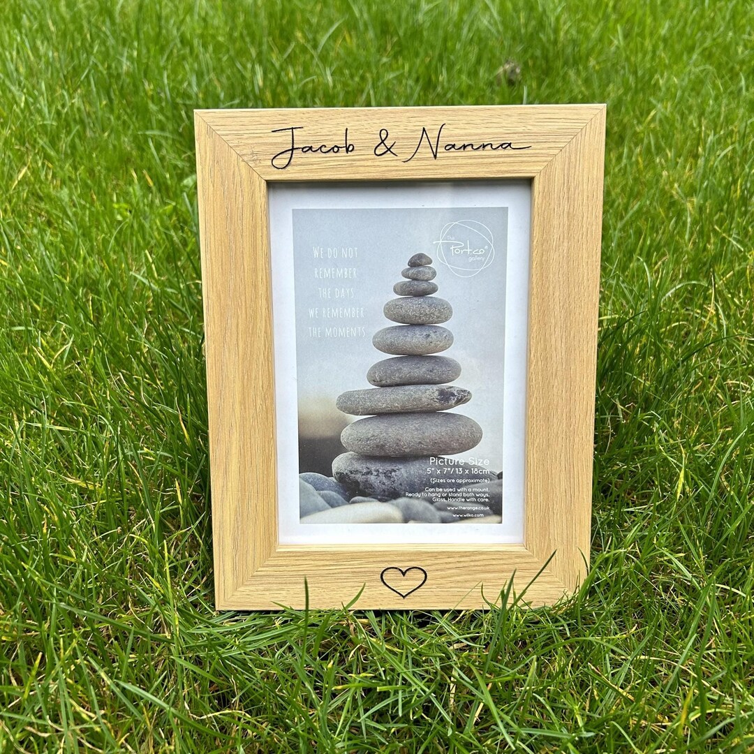 Personalised Photo Frame, Nana Photo Frame, Nana Nanny Grandma Gifts ...