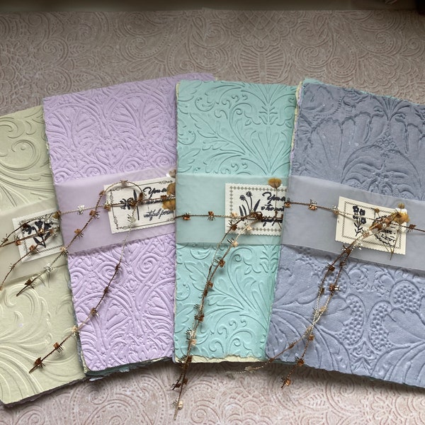 Embossed Paper - Etsy