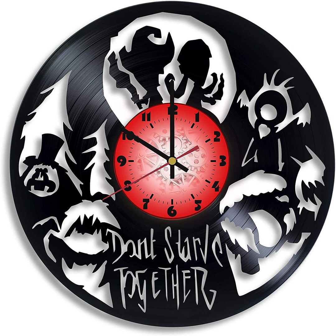 Don't Starve Together Computer Game Logo Handmade Vinyl Record Wall ...