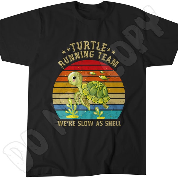 Turtle Running Shirt - Etsy