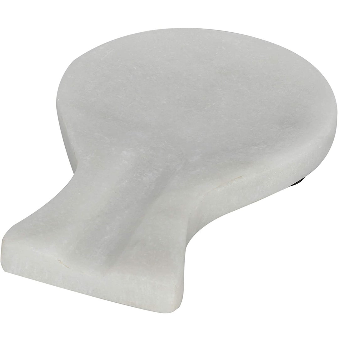 Spoon Rest Marble Big Spatula Ladle Fork Utensil Rest Non Ceramic Spoon ...