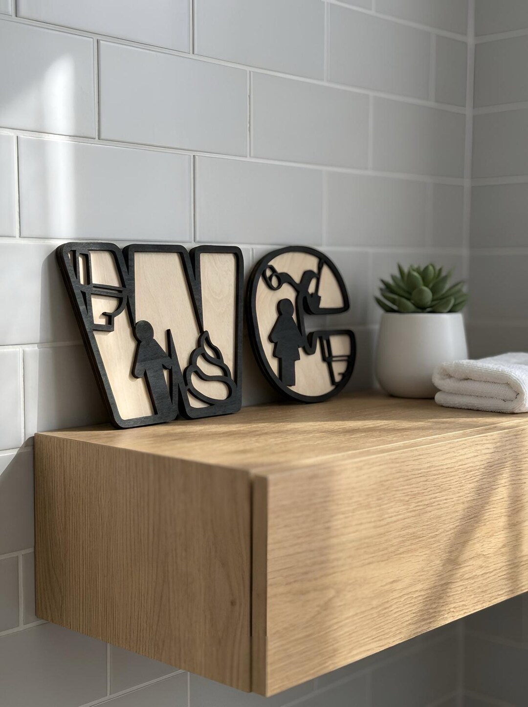LASER FILE Restroom Sign Template Wc | Laser File Man and Woman | Svg ...