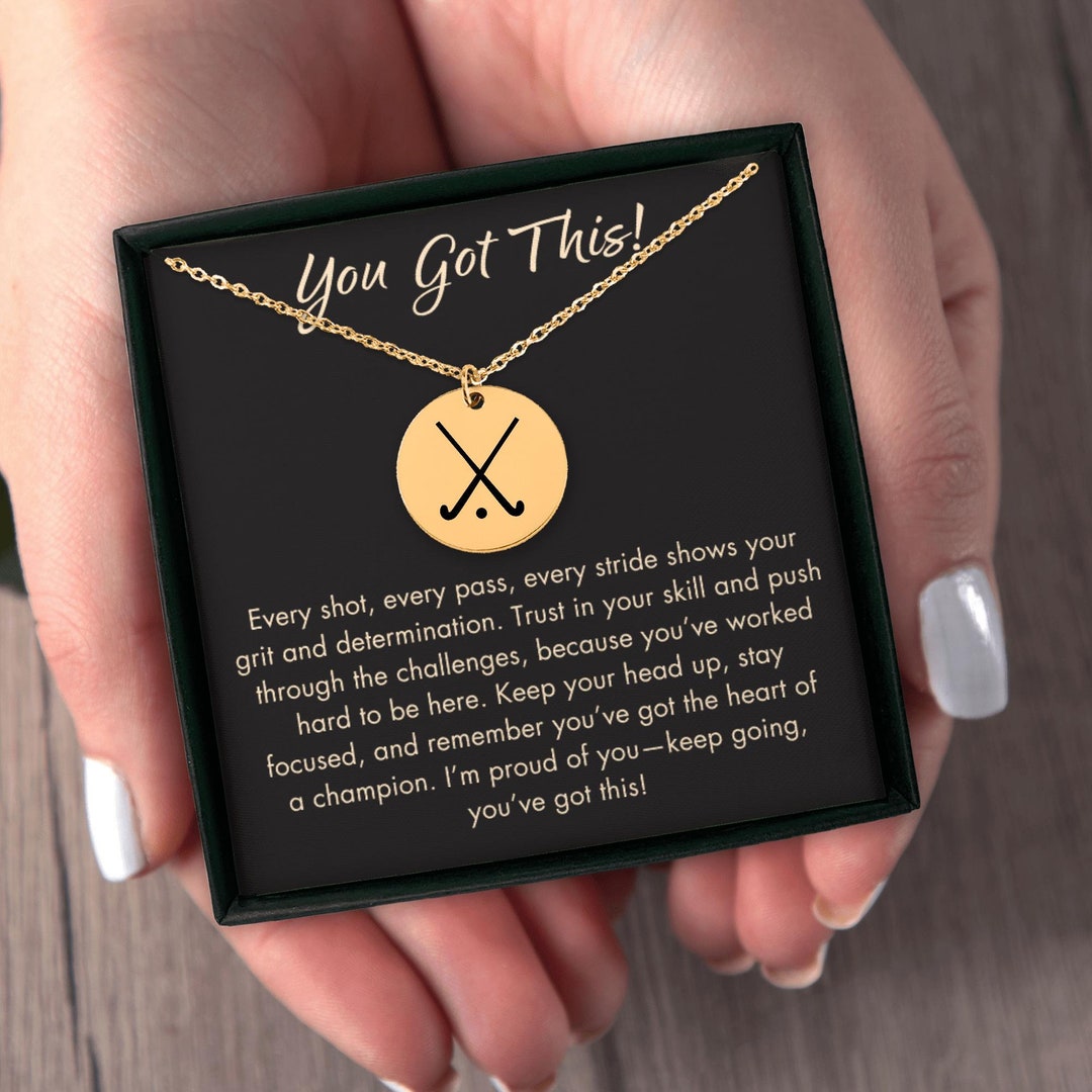 Field Hockey Gifts, Personalized Field Hockey Necklace, Hockey Coach ...