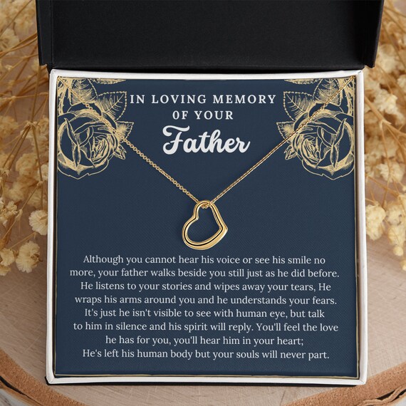 Sympathy Gift Loss of Father Loss of Father Gift Sympathy - Etsy