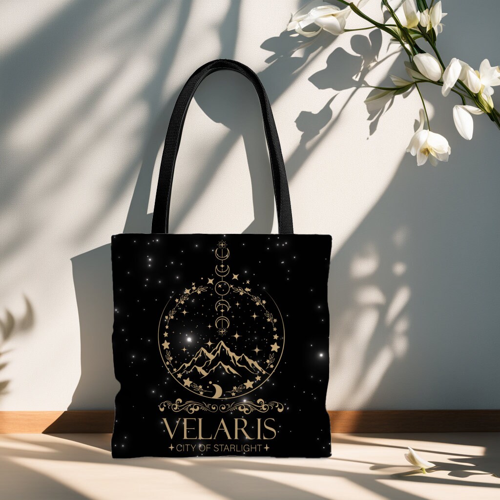 Velaris Tote Bag, ACOTAR Merch, the Night Court, A Court of Thorns and ...