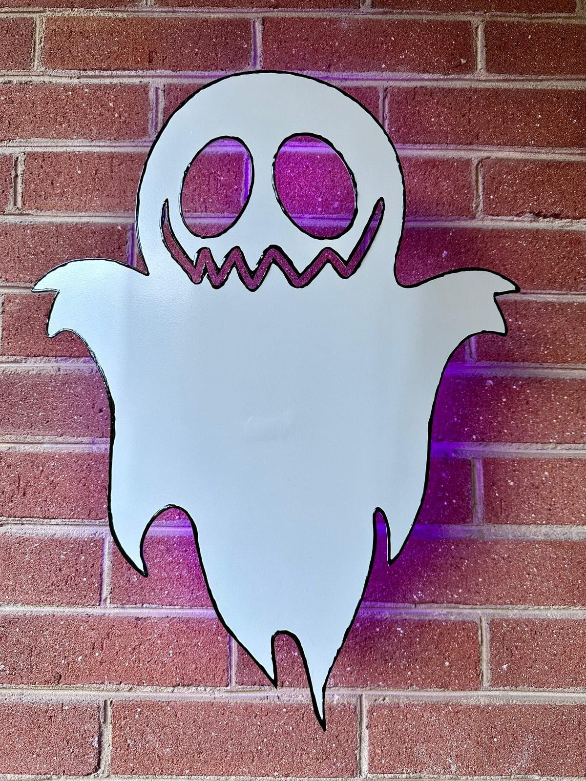 Ghost Steel-cut Logolight With Wireless, Remote Controlled RGB ...