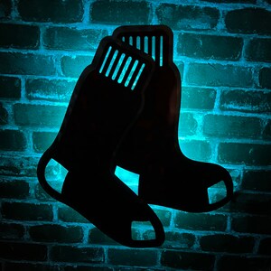 Boston Red Sox Steel-cut Logolight With Wireless, Remote Controlled RGB ...