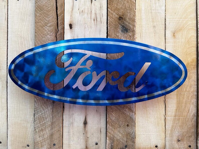 Ford Steel-cut Logolight With Wireless, Multicolored LED Backlights - Etsy