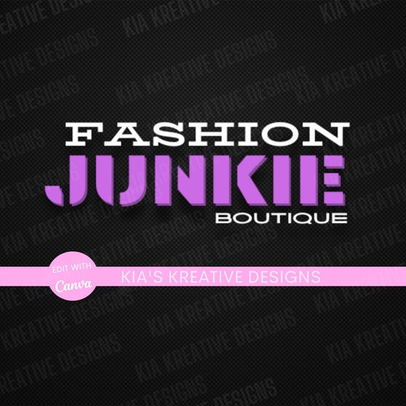 DIY Logo DIY Logo Design DIY Text-based Logo Editable | Etsy