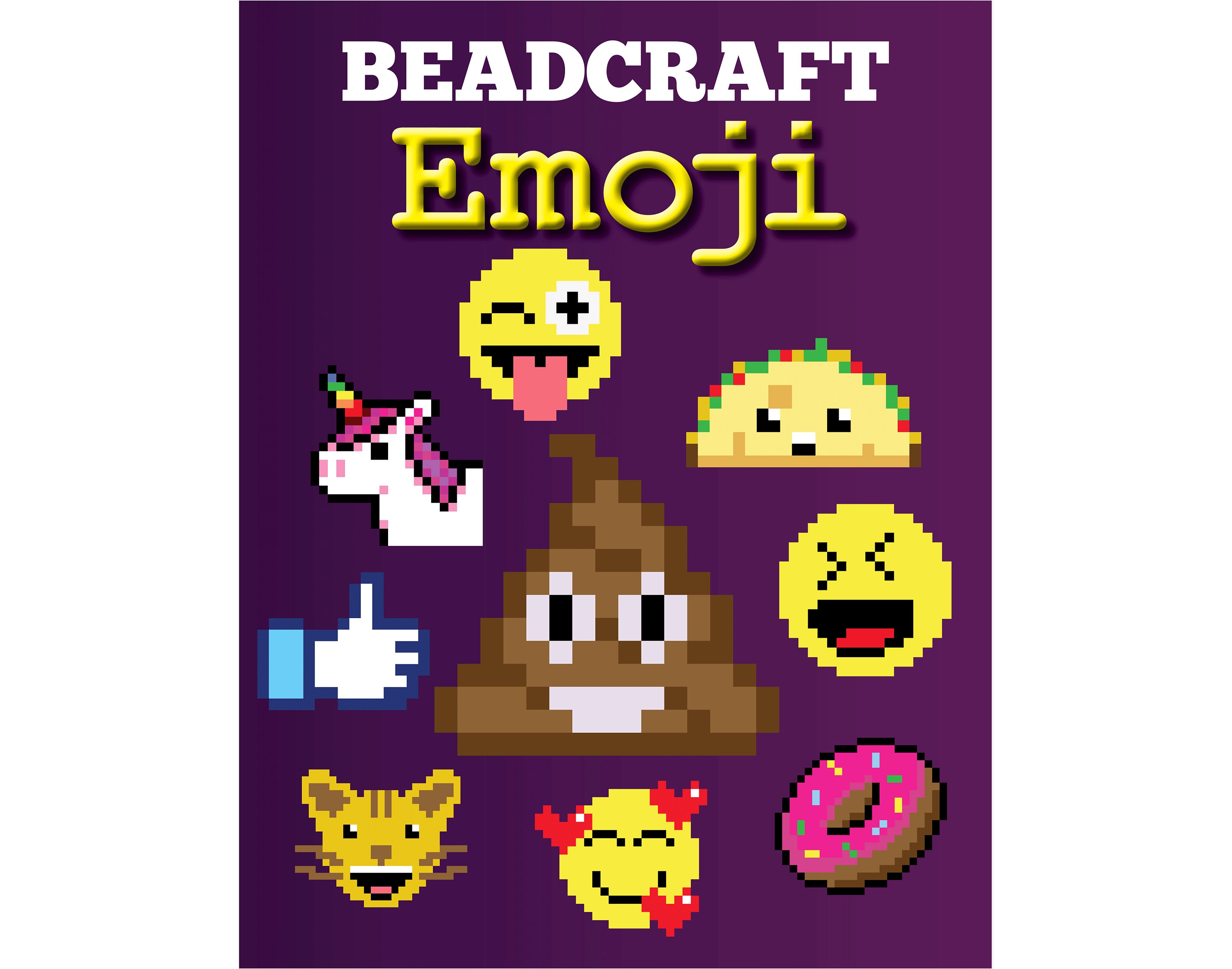 100+ Emoji Patterns: Perler, Cross-stitch, Quilting, and More! - Etsy