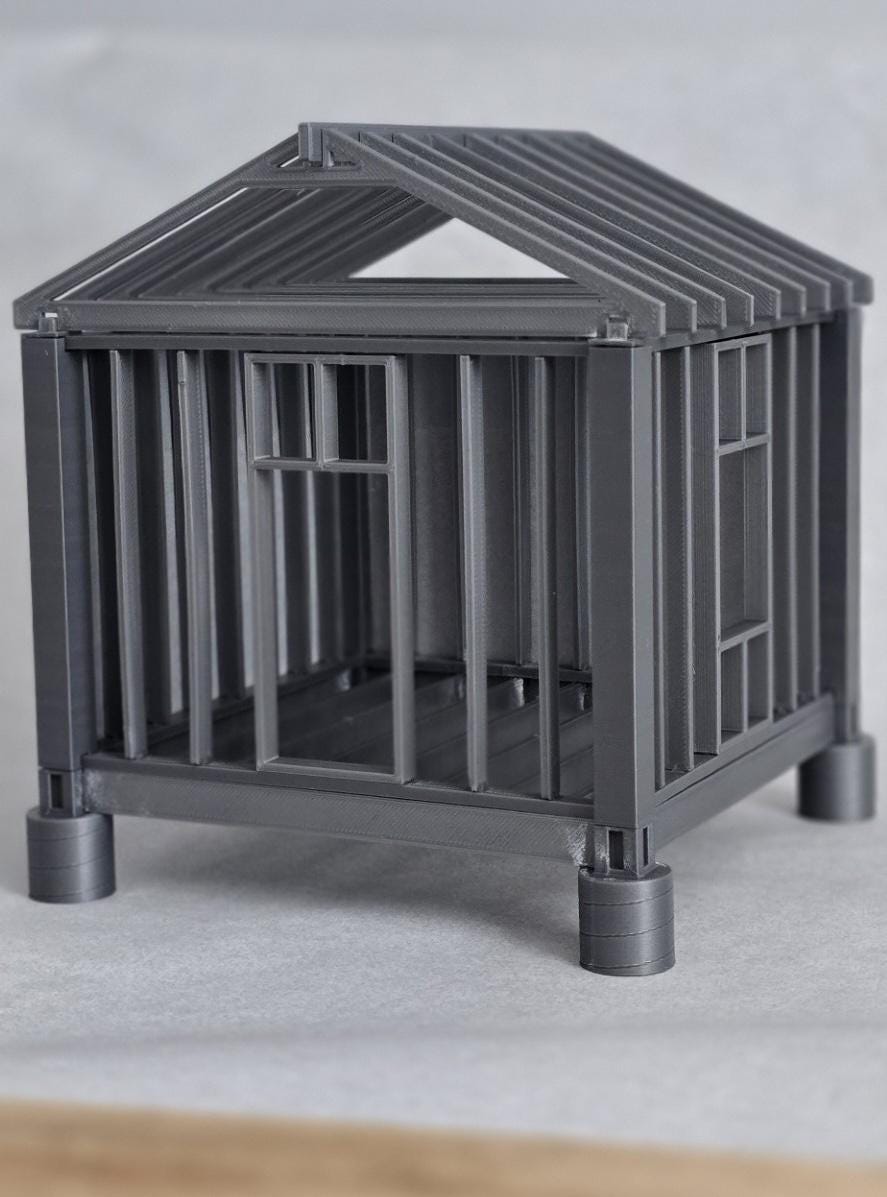 Create & Customize: Realistic Buildable House STL for Makers - Etsy