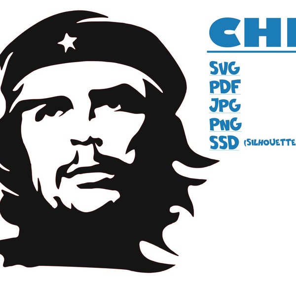 Che Silhouette Png - Etsy