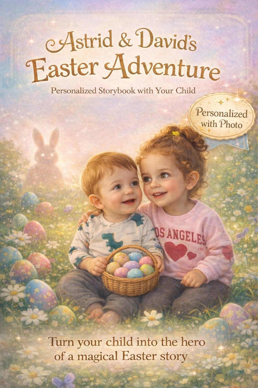Personalized Easter Storybook, Custom Name Children's Adventure Book ...