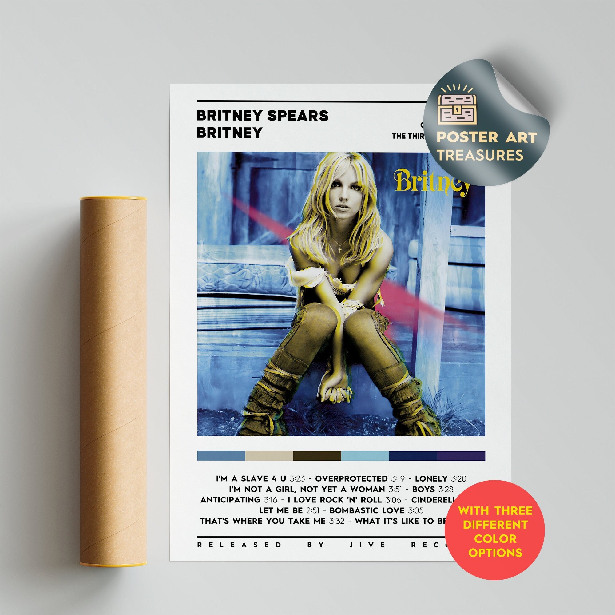 Britney Spears - Britney Poster / Album Cover Poster