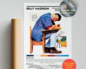 Billy Madison Poster - Etsy