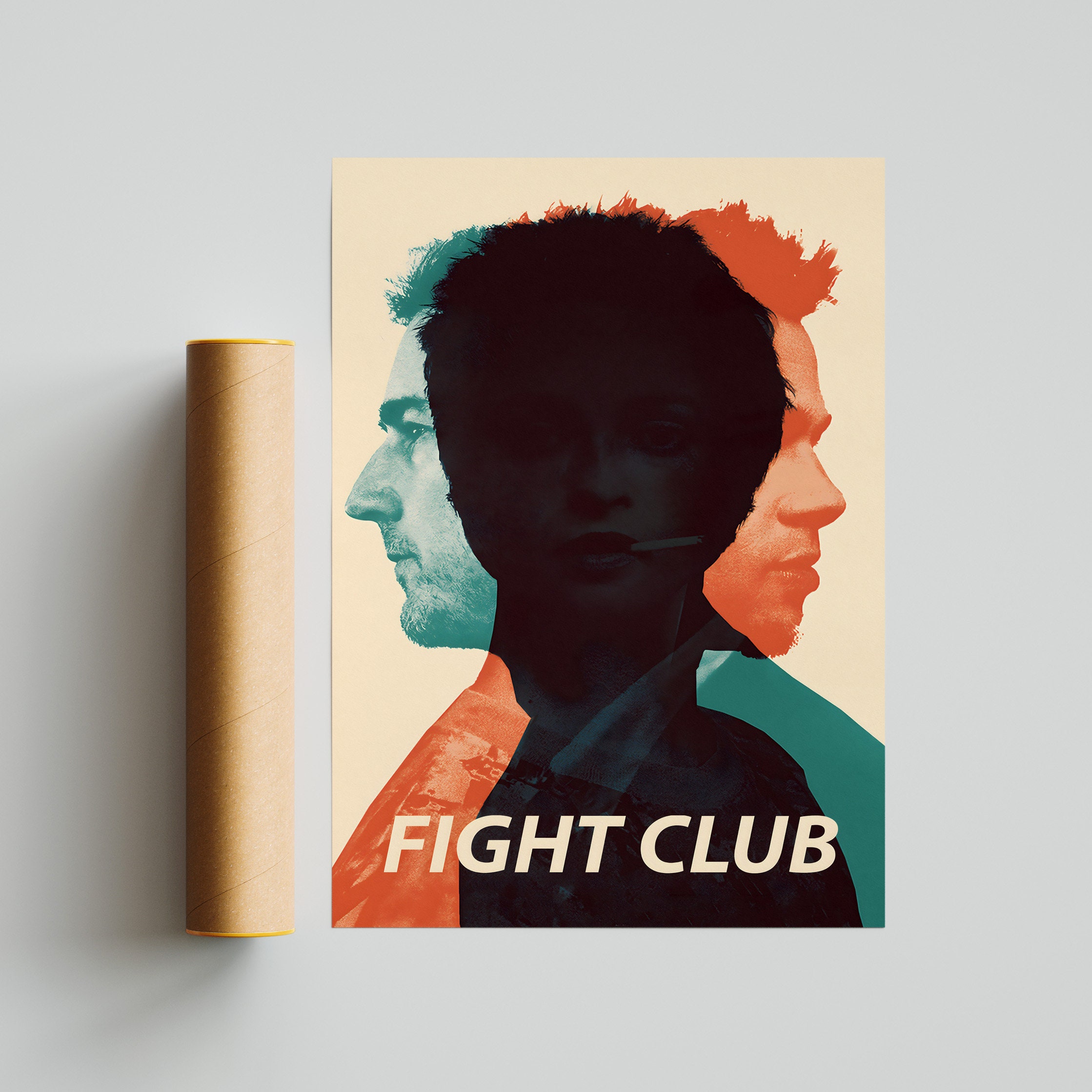 Fight Club Poster Brad Pitt
