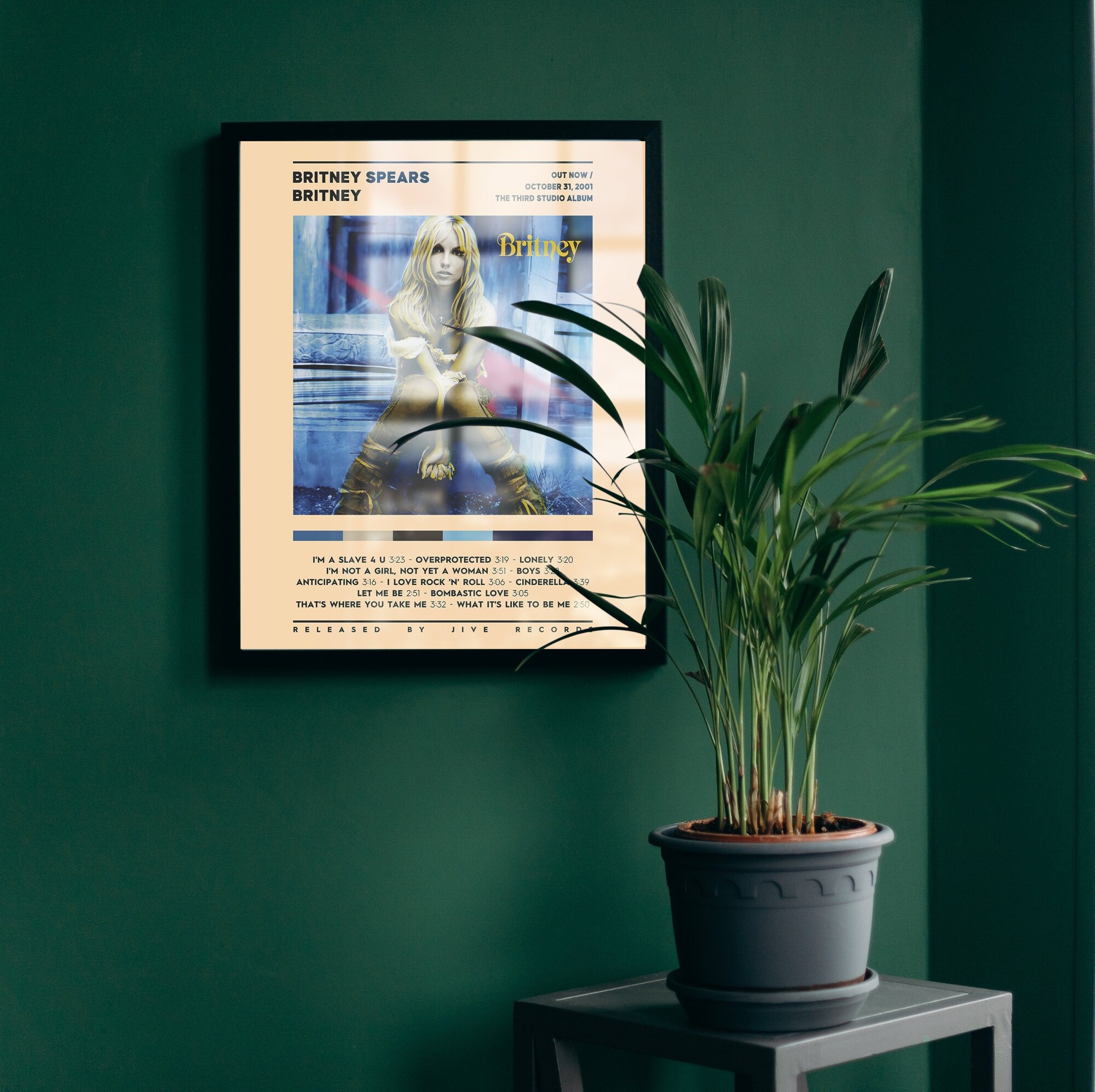 Britney Spears - Britney Poster / Album Cover Poster