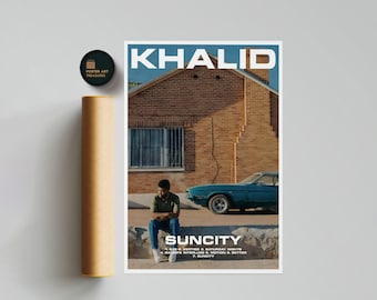 Khalid Album Poster - Etsy
