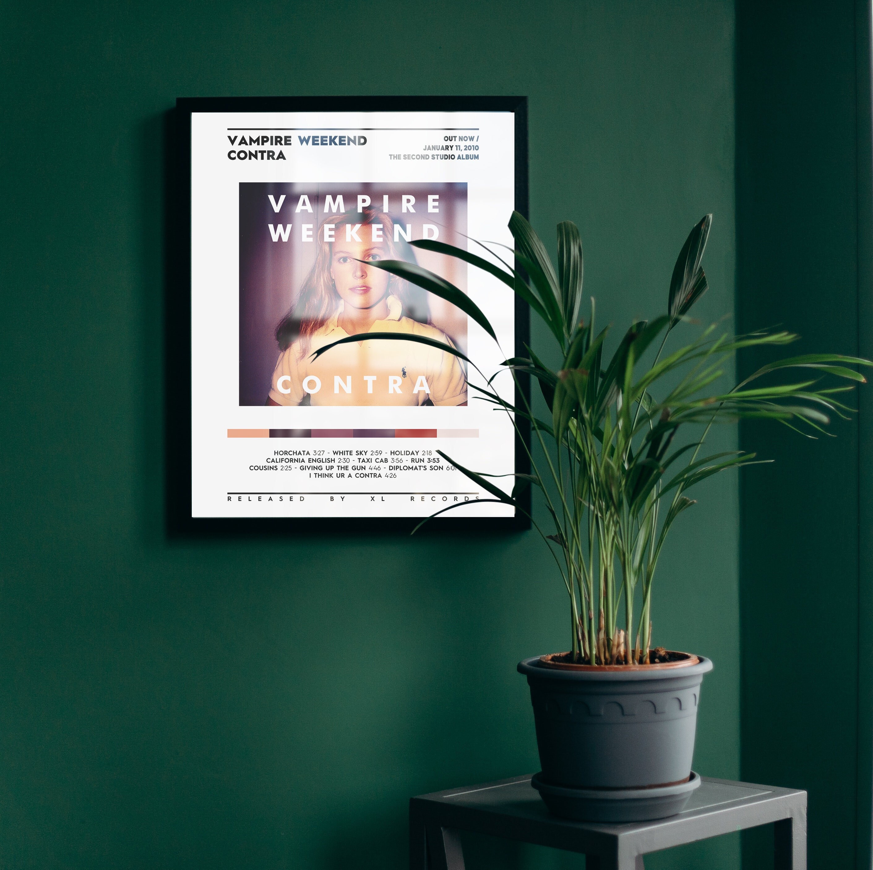 Vampire Weekend - Contra / Album Cover Poster, Album Cover Poster, Wall ...