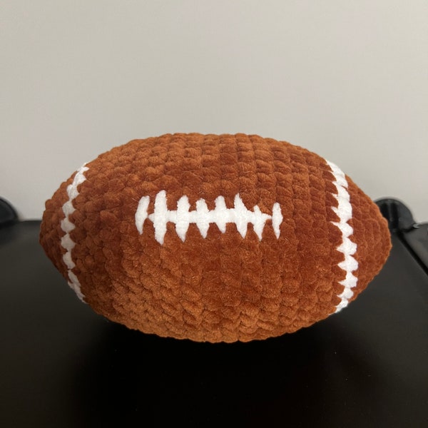 Crochet Football - Etsy