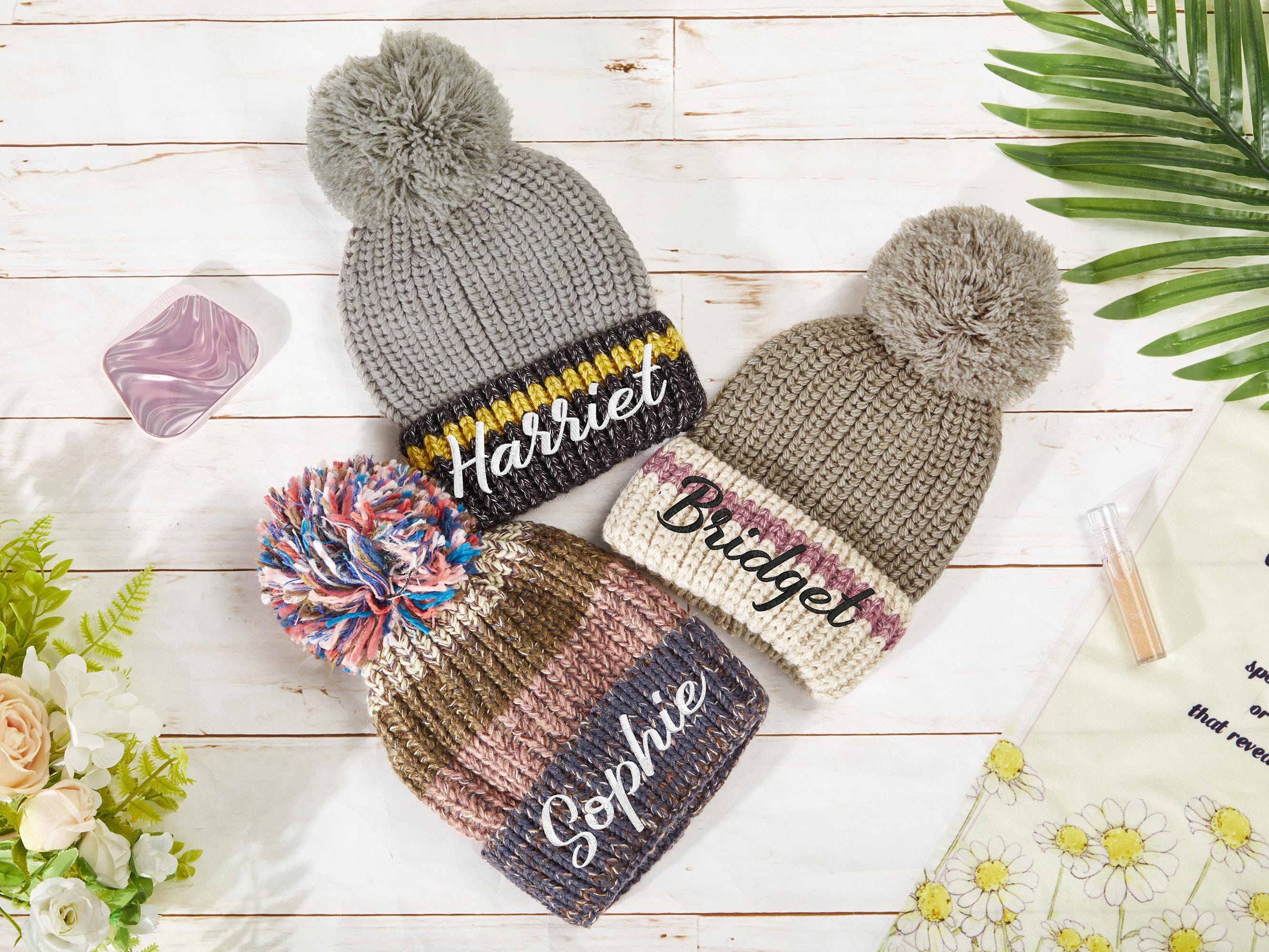 Personalized Adult Beanie,custom Embroidered Beanie,monogram Bride ...