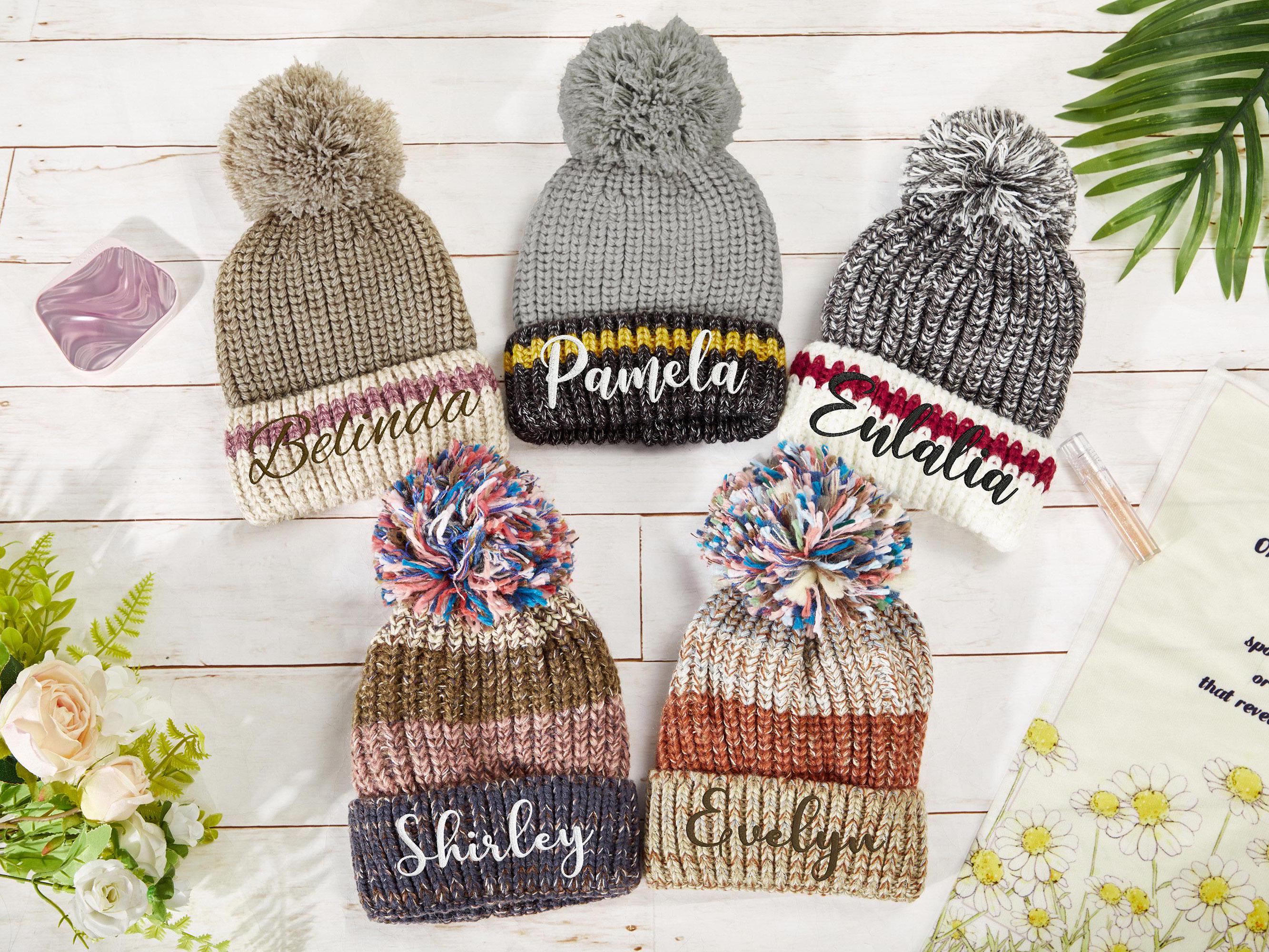 Personalized Adult Beanie,custom Embroidered Beanie,monogram Bride ...