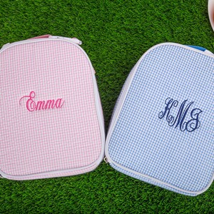 Personalized Lunch Box, Monogram Kids Lunch Bag, Insulated Lunch Bag ...
