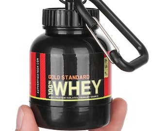 Whey Protein Keychain - Etsy