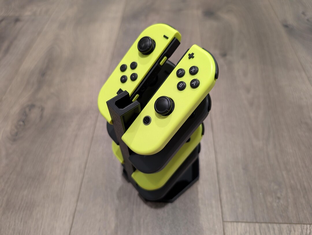 Vertical Joy-con Stand – Space-saving Nintendo Switch Controller Holder ...
