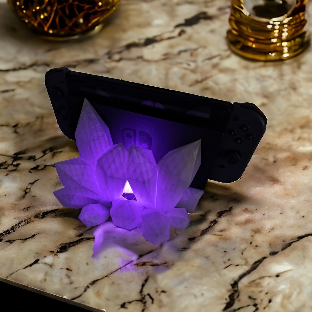 Crystal Nintendo Switch Dock With LED Lighting Effects Perfect for ...