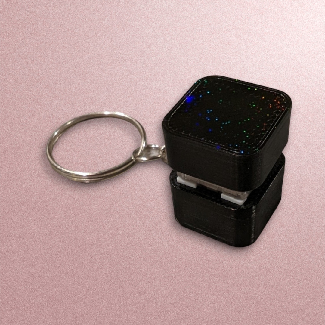 Keyboard Keycap Fidget Toy Keychain - Customizable Colors, Linear or ...