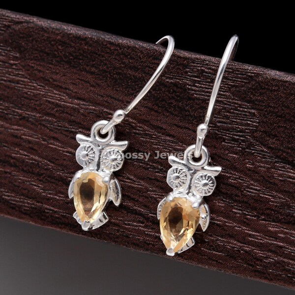Citrine Earrings - Etsy