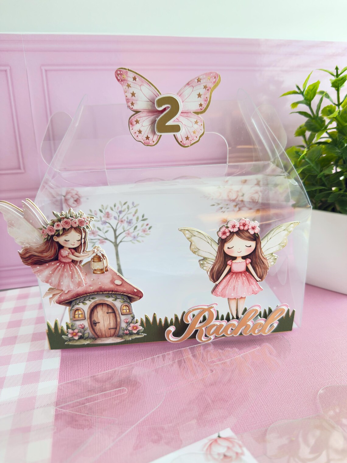 Fairy Party Favor Boxes, 3D Design - Etsy