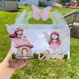 Fairy Favor Boxes, Flavor Fairy Box One Year, Party Favor Boxes Fairy ...