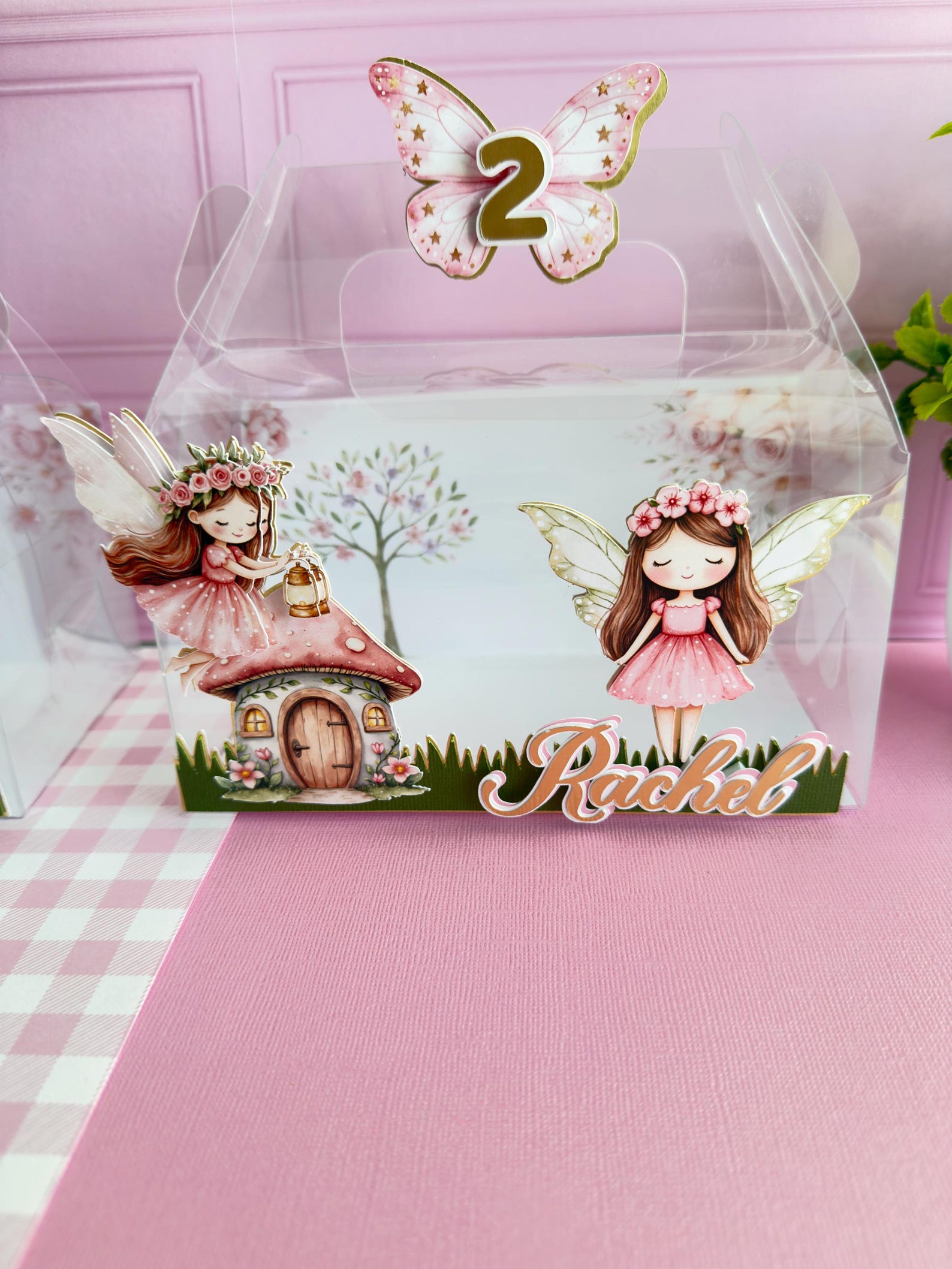 Fairy Party Favor Boxes, 3D Design - Etsy