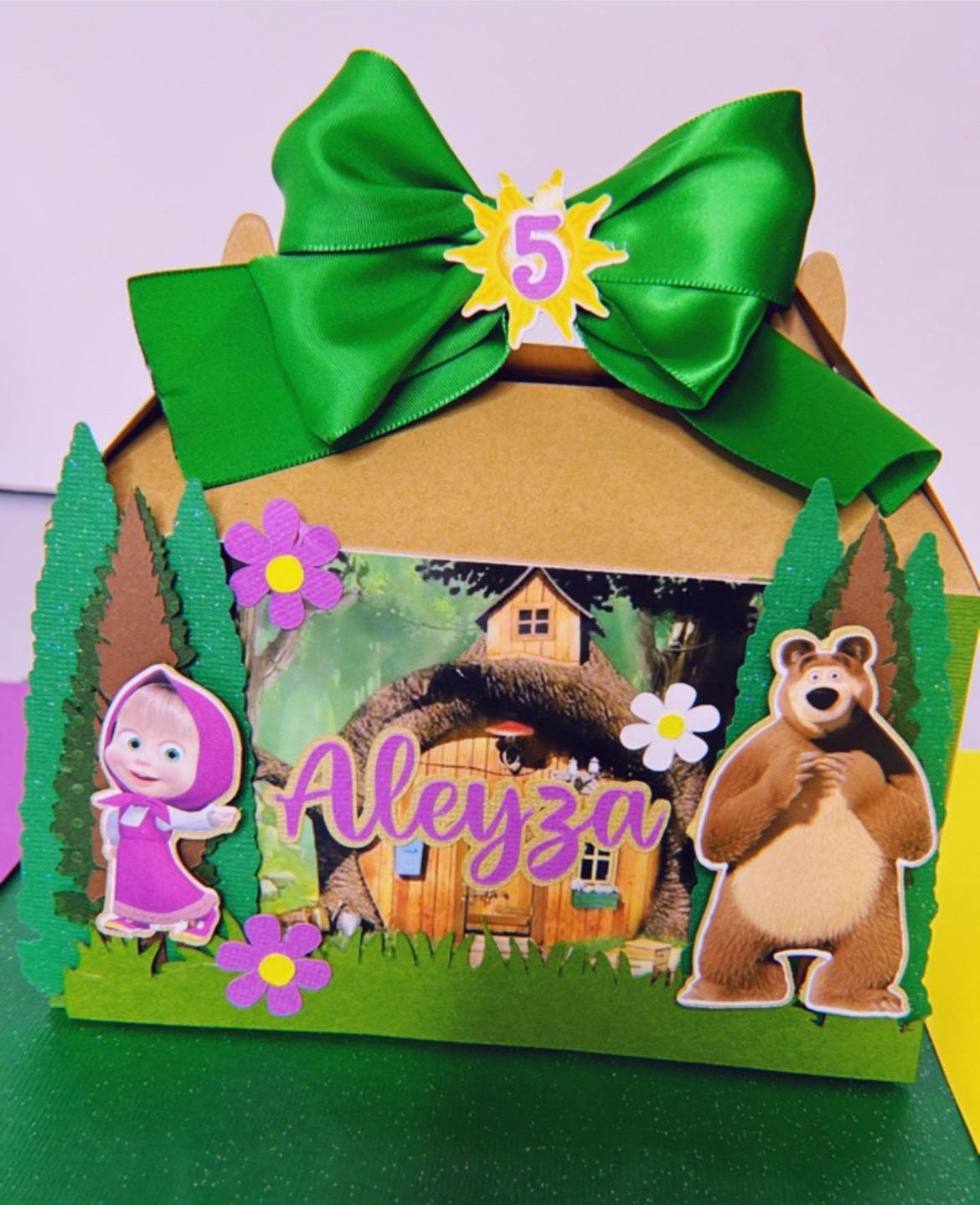 Flavor Boxes Cajitas Para Dulces, Cotillones Para Fiestas, De Masha Y ...