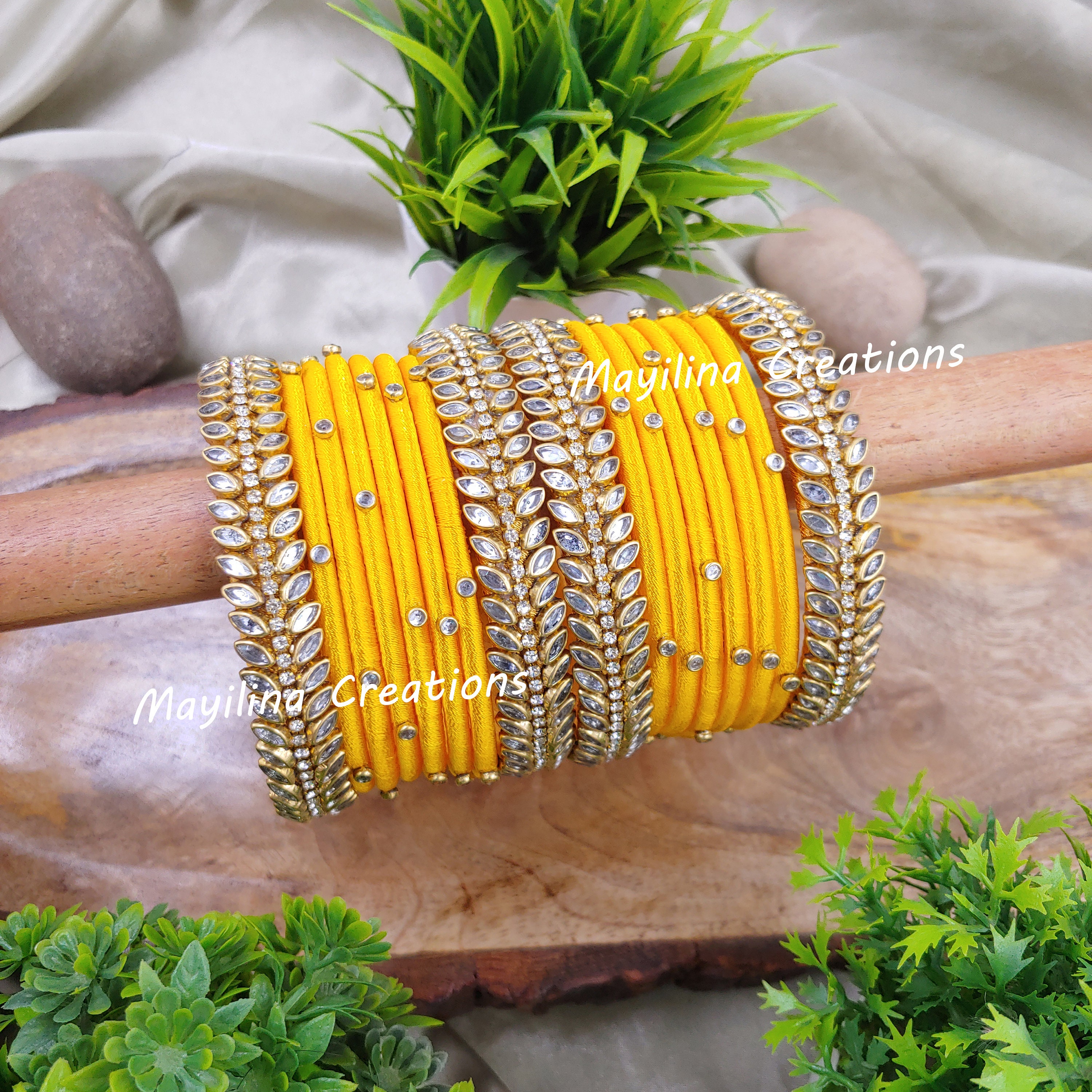 Silk Thread Bangles for Wedding | Pink Bangles | Thread Bangles for ...