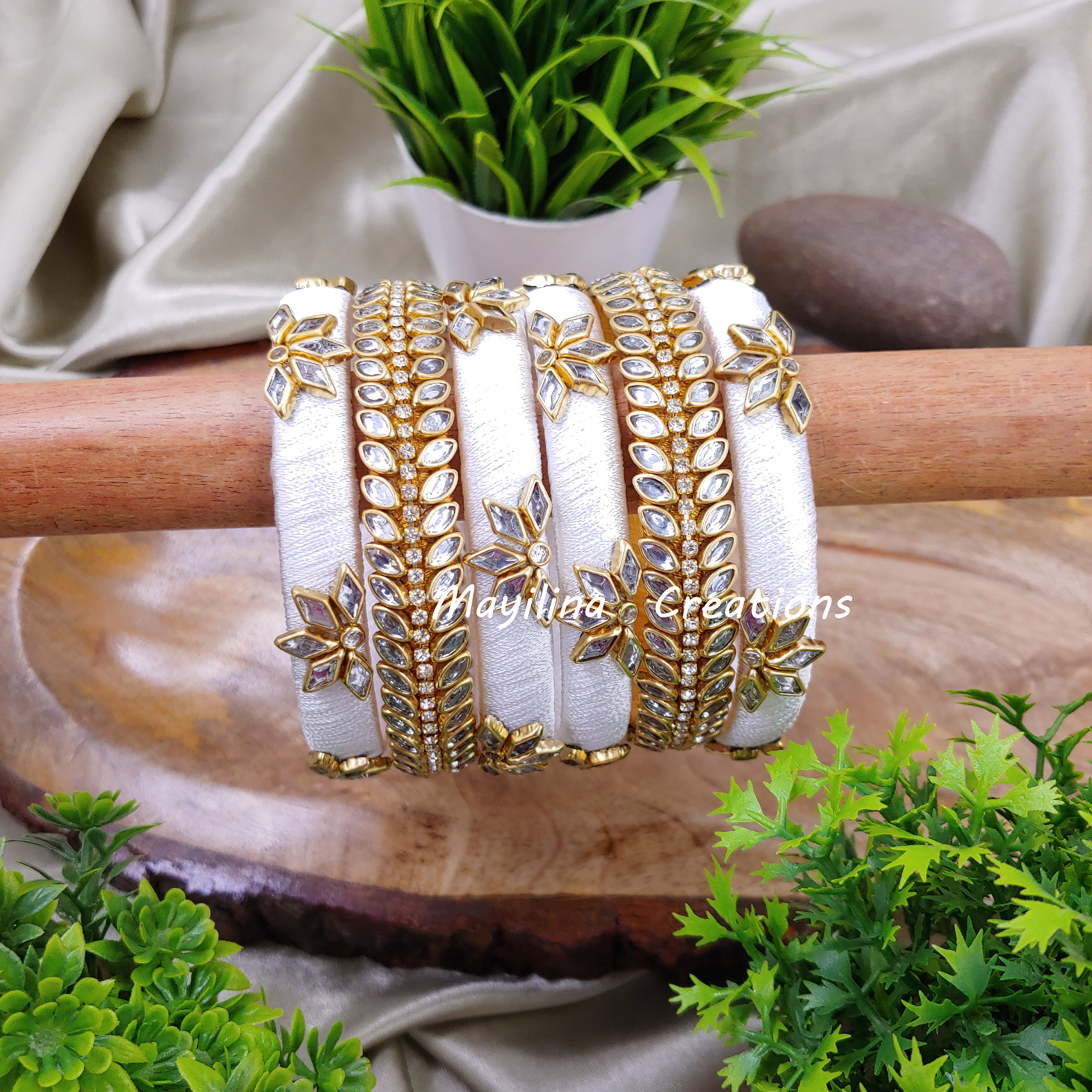 Silk Thread Budget Friendly Bangles for Wedding and Return Gifts - Etsy