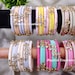 Multicolor Silk Thread Return Gift Bangles for Baby Shower - Etsy