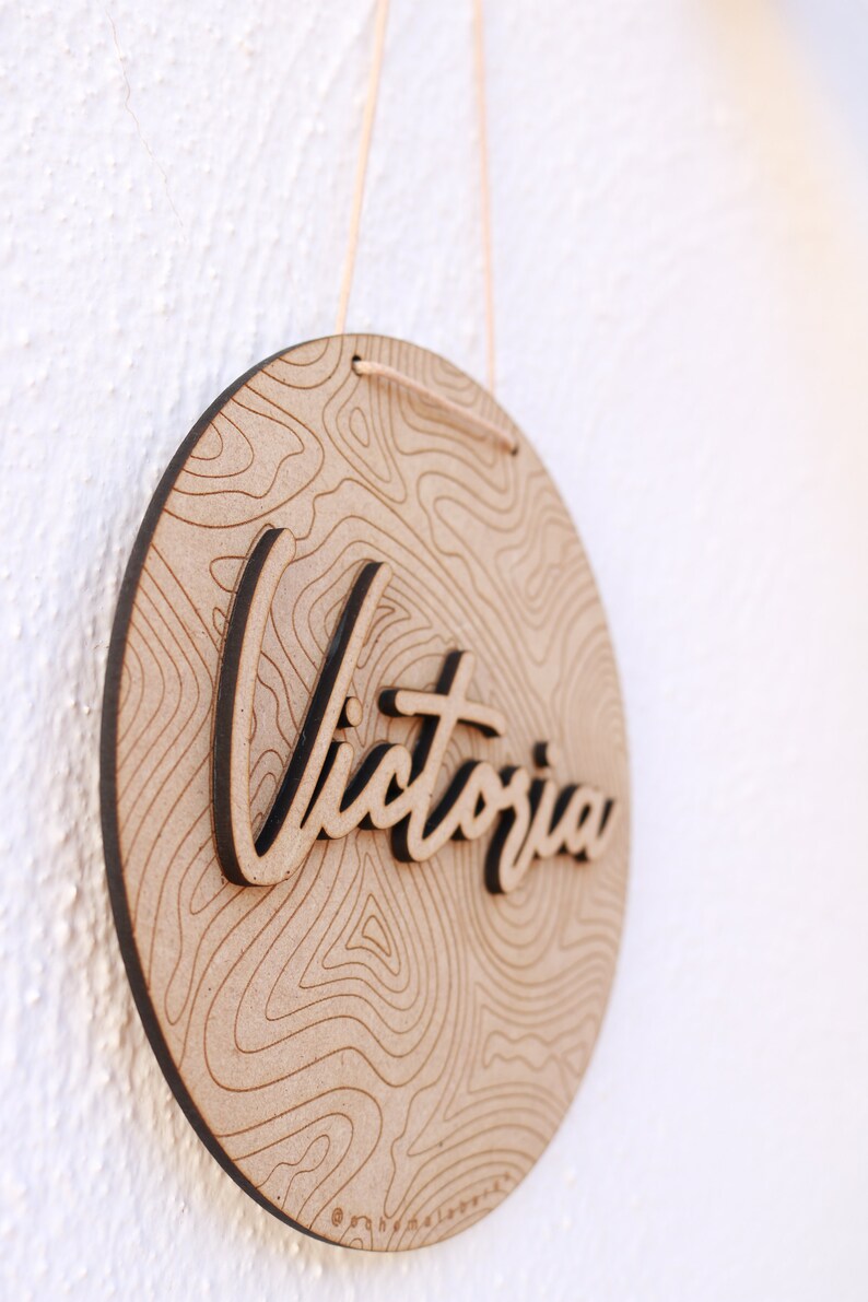 Wooden Plate, Children's Plate, Engraved Wood Plate, Decoration Plate ...
