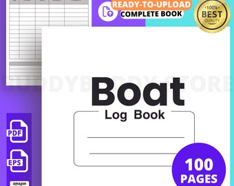 Boat Log Book - Etsy