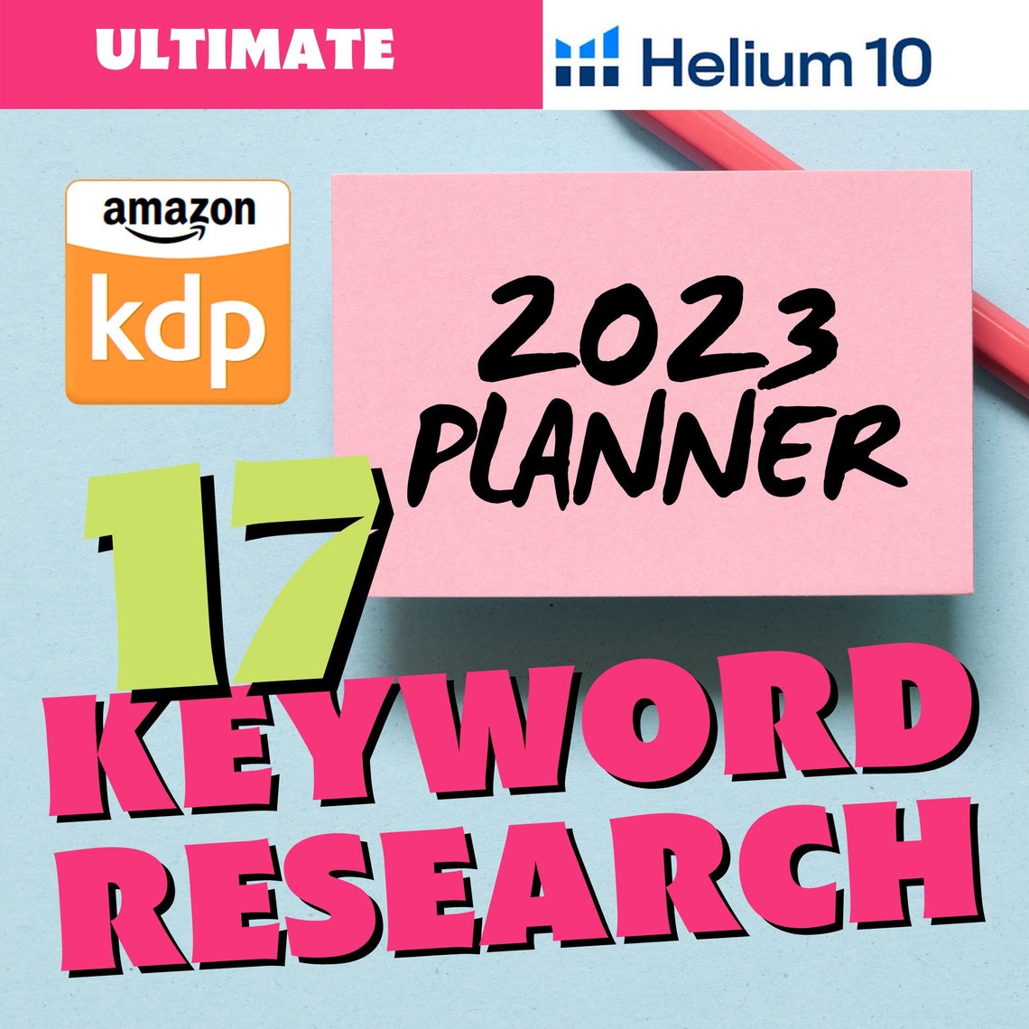 Amazon KDP 2023 Planner Keywords Profitable Niches Keywords Etsy